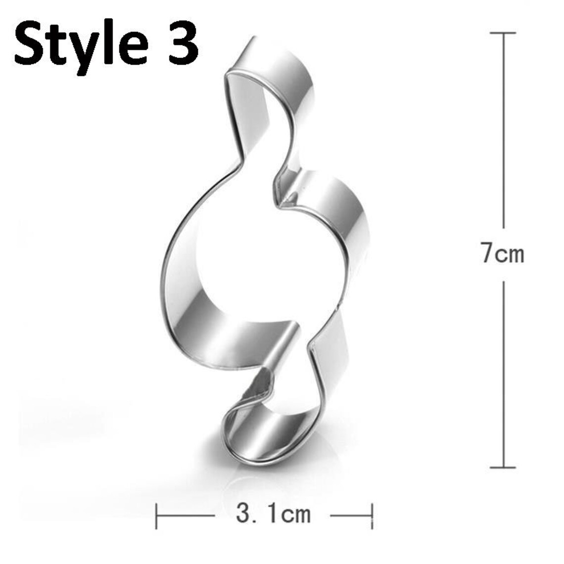 Music Notes Cookie Cutters Stainless Steel Music Cutters | Etsy