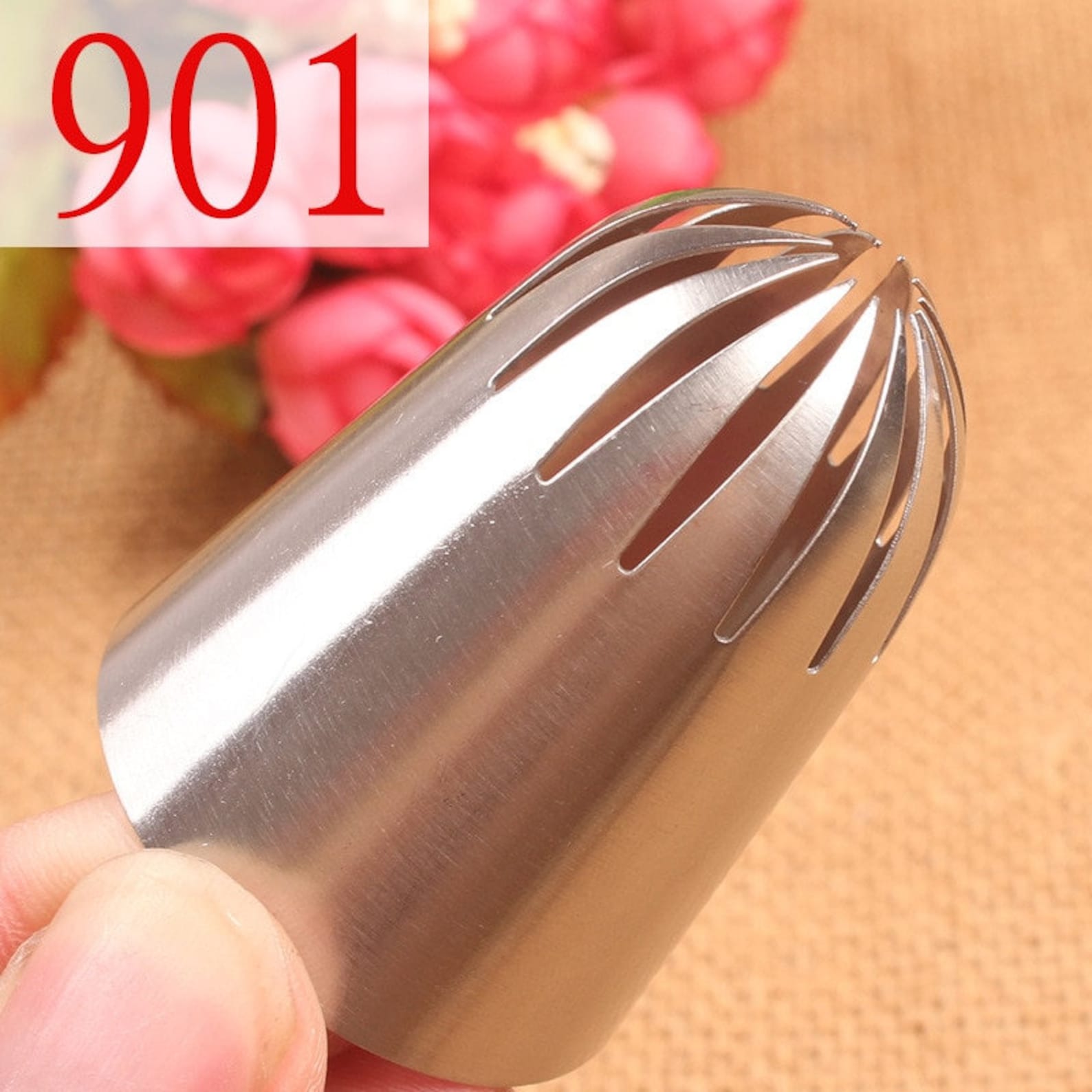 Large Cake Decorating Tips Icing Nozzles Set of 4 Buttercream Nozzles ...