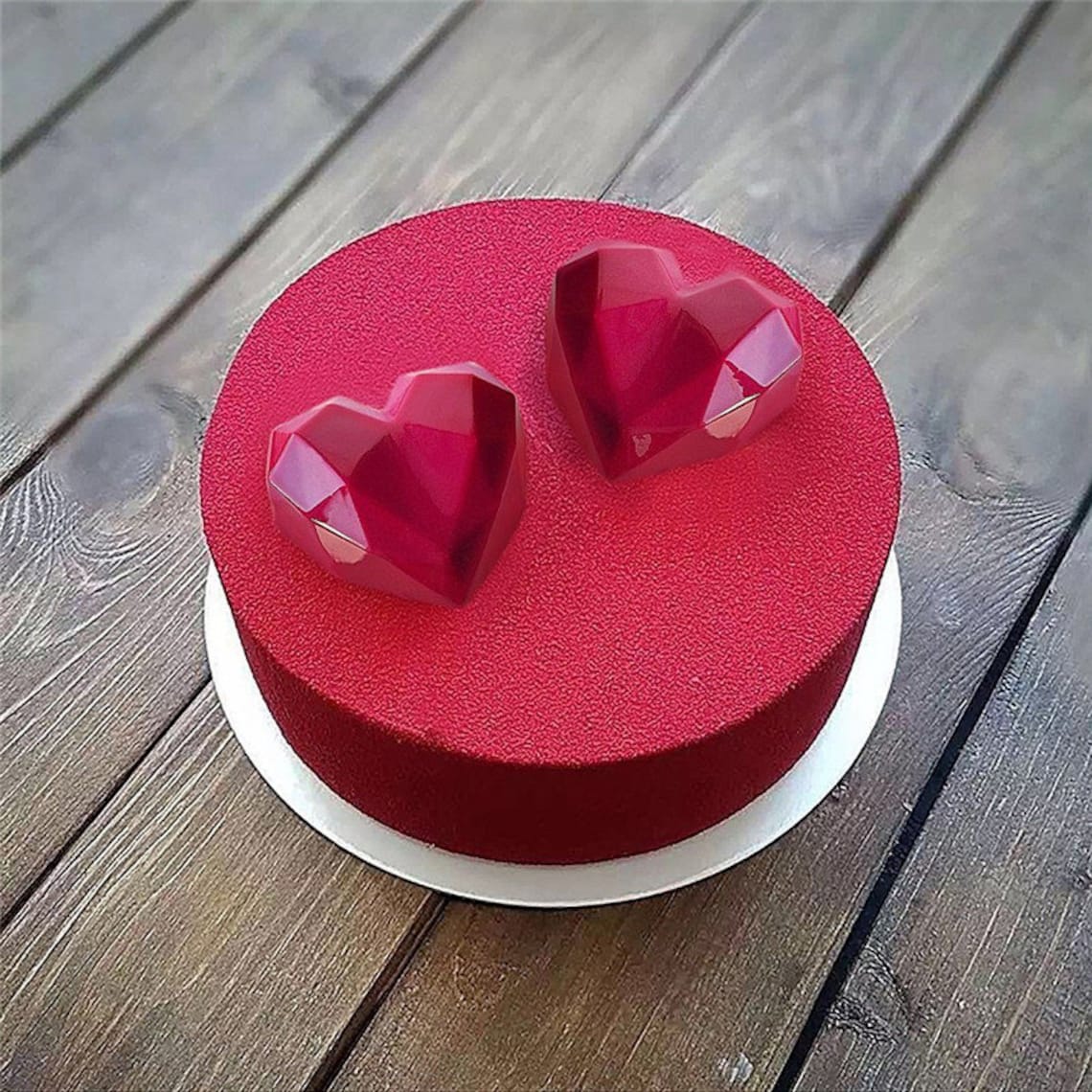 Valentine Heart Shaped 3D Silicone Mold 8 Cavities Mold - Etsy