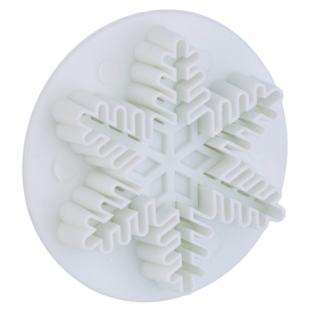 Snowflake Plunger Cutters Set Christmas Cutter Frozen Snowflake Fondant ...