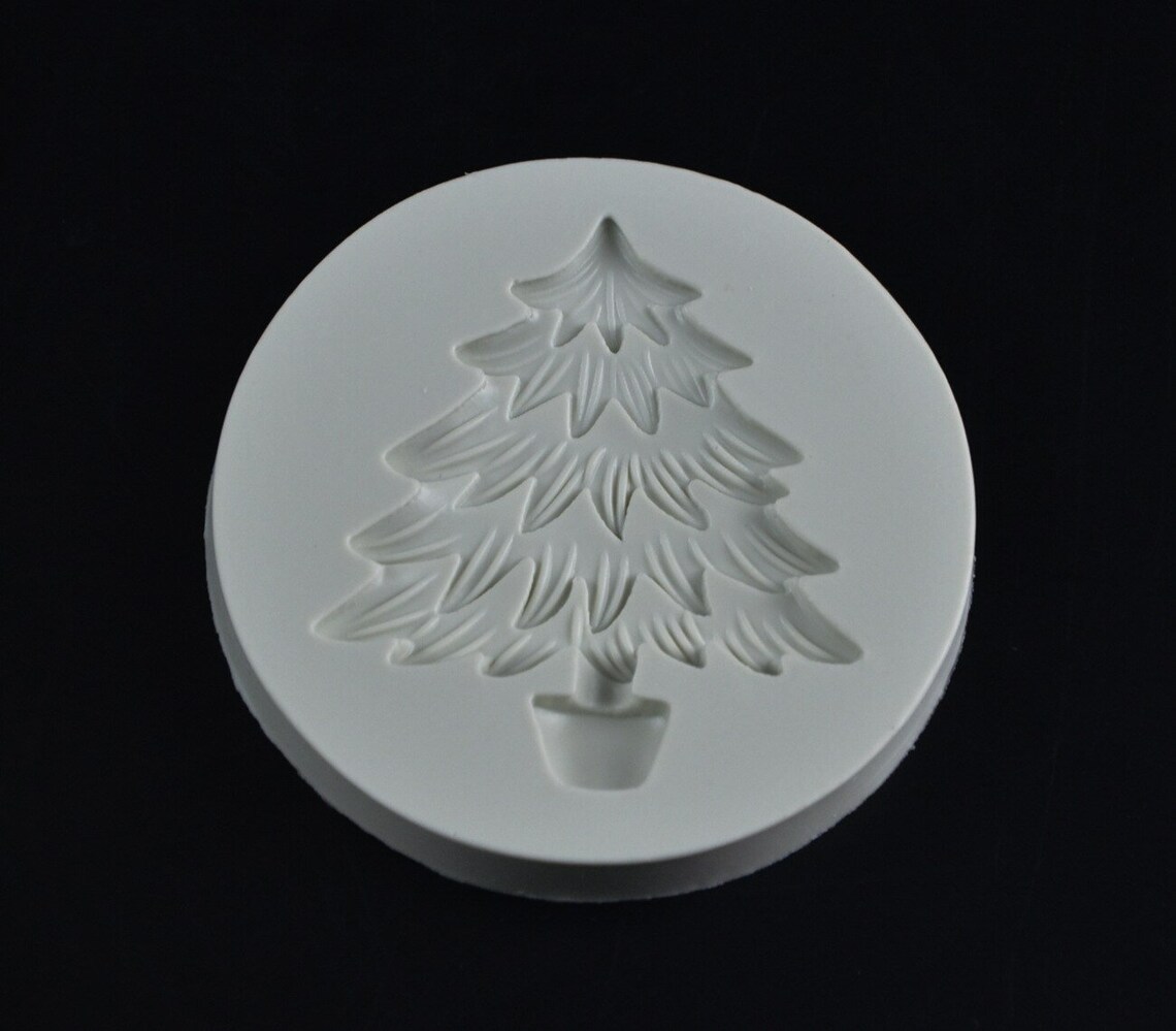 Silicone Christmas Tree Fondant Mold Cake Decorating Tools Cake ...