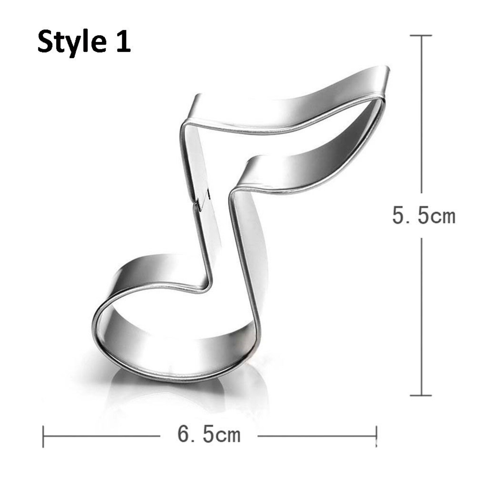 Music Notes Cookie Cutters Stainless Steel Music Cutters - Etsy