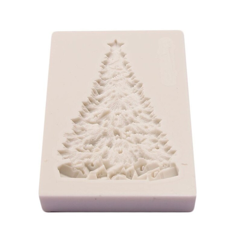 Christmas Tree Silicone Mold for Fondant Cake Decorating Tools - Etsy UK
