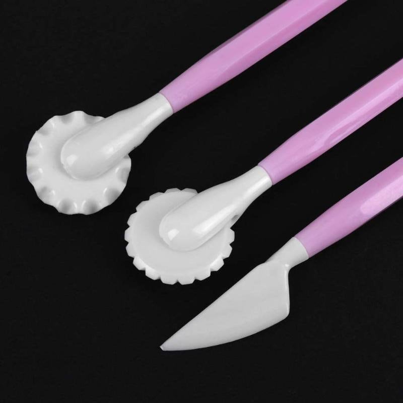 Fondant Modelling Tool Set 3 Pieces 6 Patterns Set Cake - Etsy