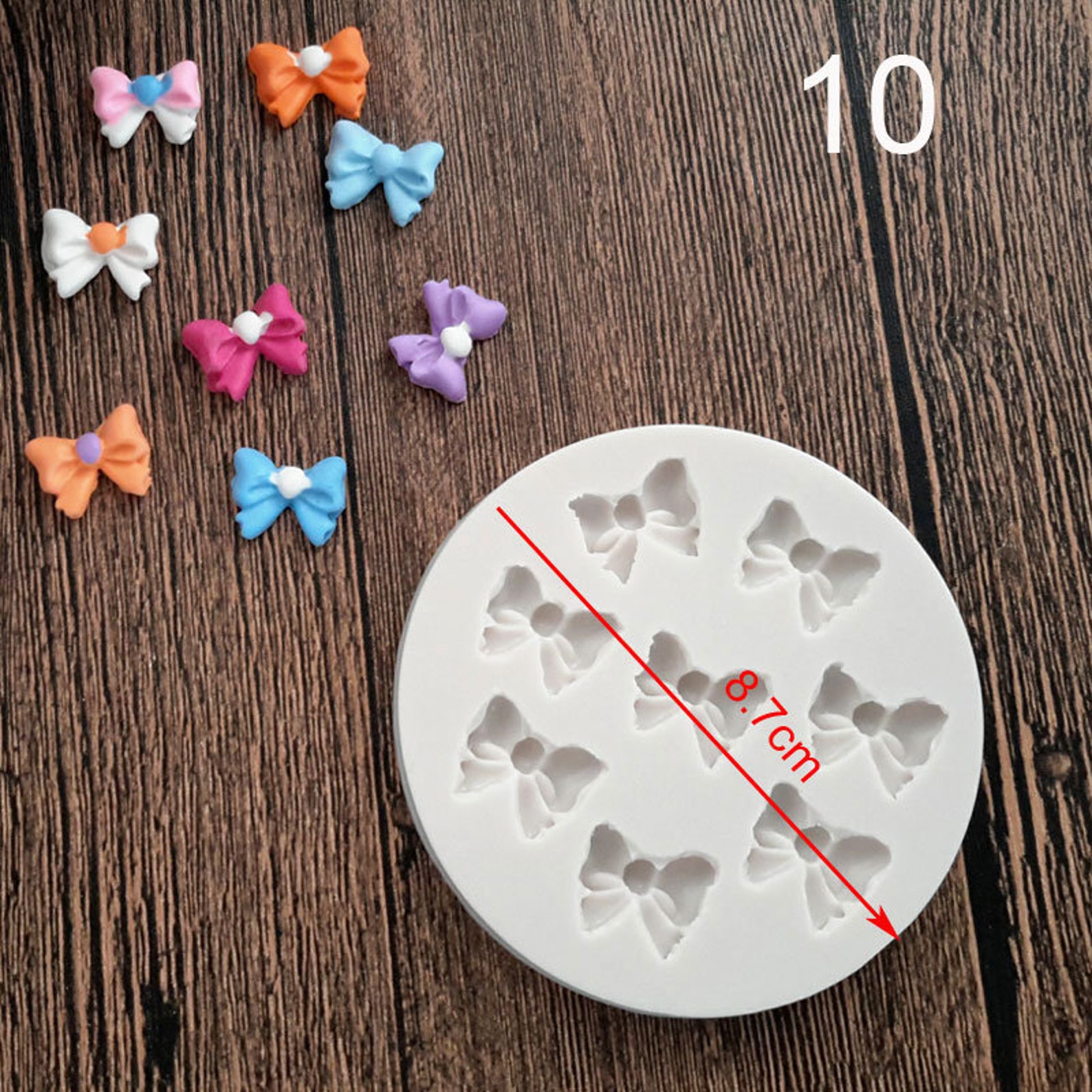 Bows Silicone Mold Cake Decorating Tools Fondant Bow Mold - Etsy