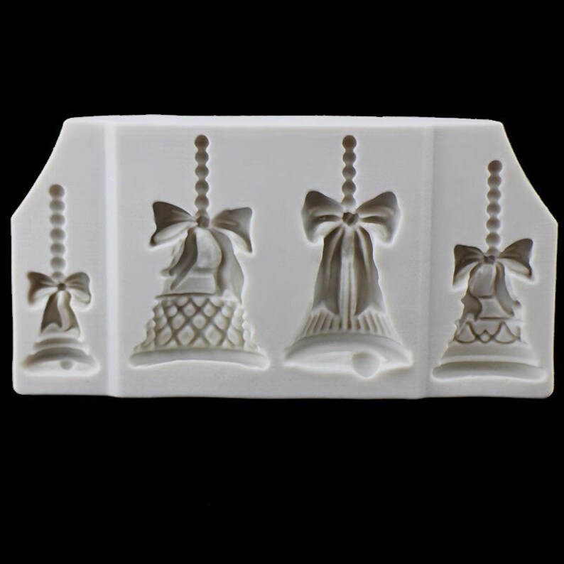 Christmas Bells Silicone Mold Fondant Mold Cake Decorating - Etsy