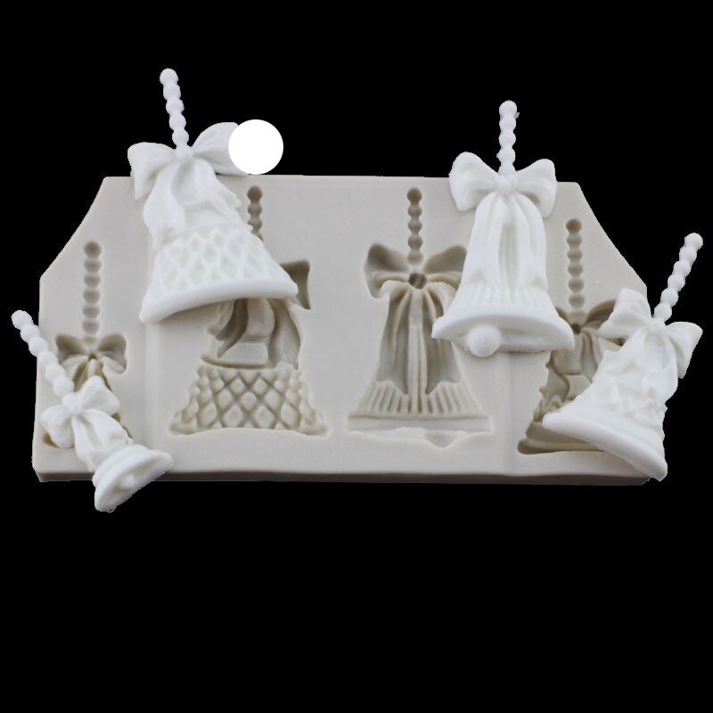 Christmas Bells Silicone Mold Fondant Mold Cake Decorating - Etsy
