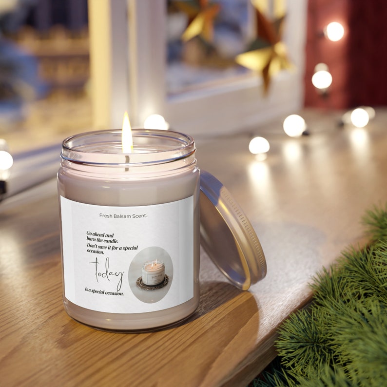 Inspirational Quotes Candles, All Natural Scented Candle, Special ...