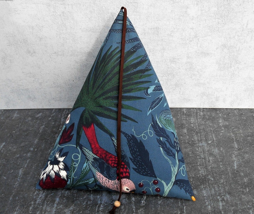 Exotic Reading Pillow in Dark Green - Etsy