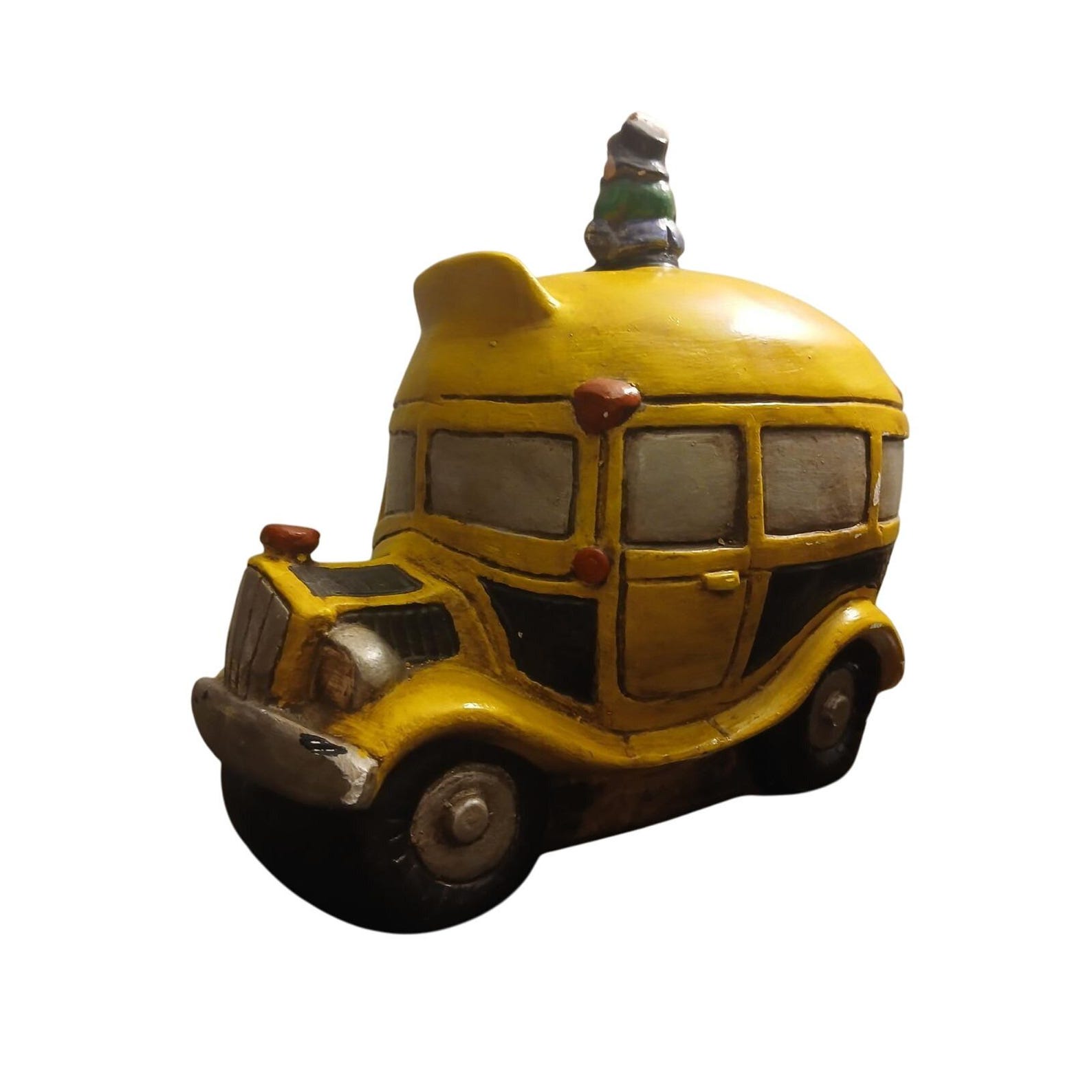 Rare One of A Kind Piggy Bank (school Bus) "road TRIP, Cabana Christian ...