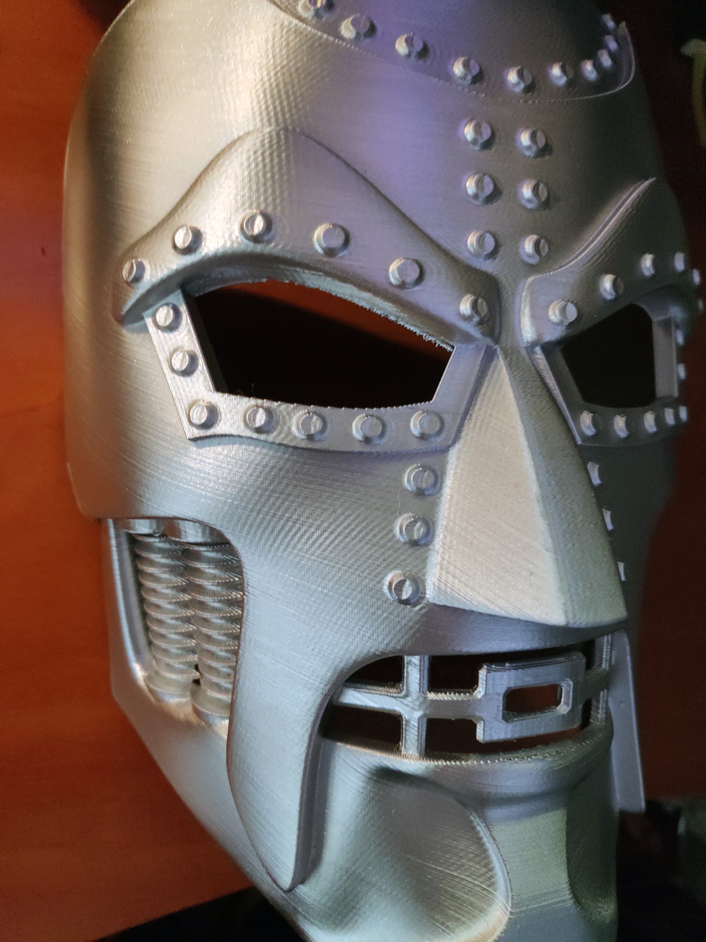 Doctor Doom 3D Printed Mask Marvel Cosplay Prop Victor Von - Etsy