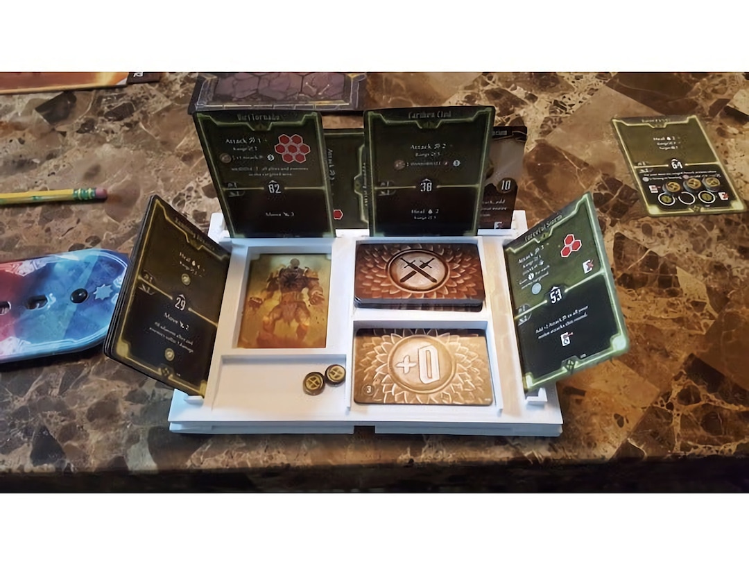 Gloomhaven Character Dashboard 3D Printed | Board Games | Hero ...