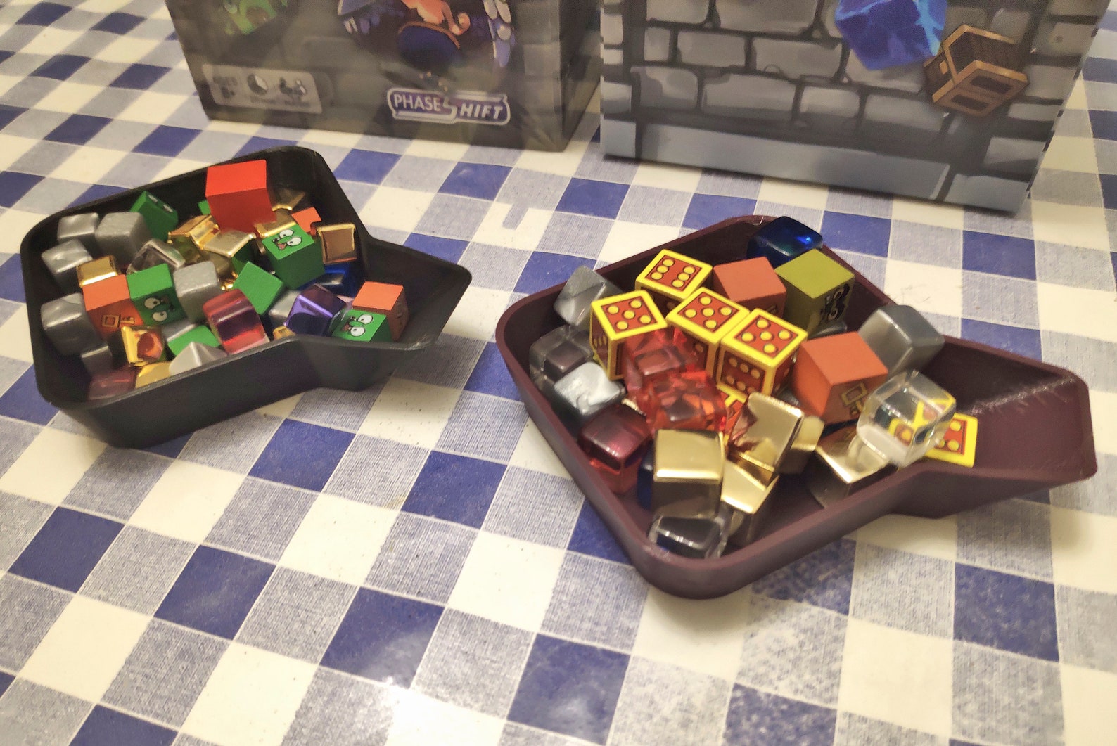 Board Game Trays 3D Printed | Tabletop Games | Stackable Token Trays ...