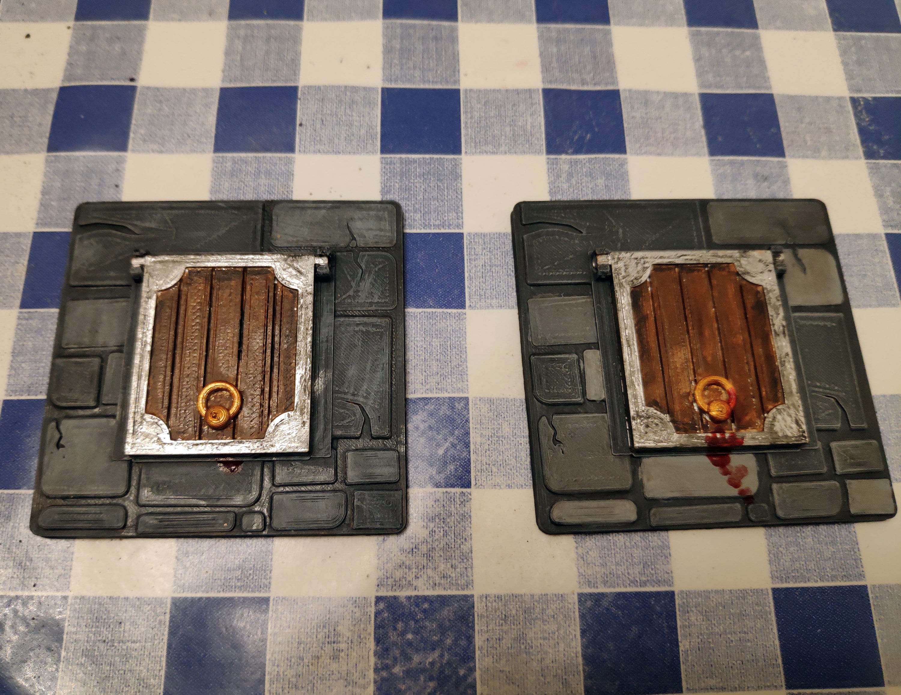 Zombicide Black Plague Green Horde Dungeon Doors set of 4 - Etsy