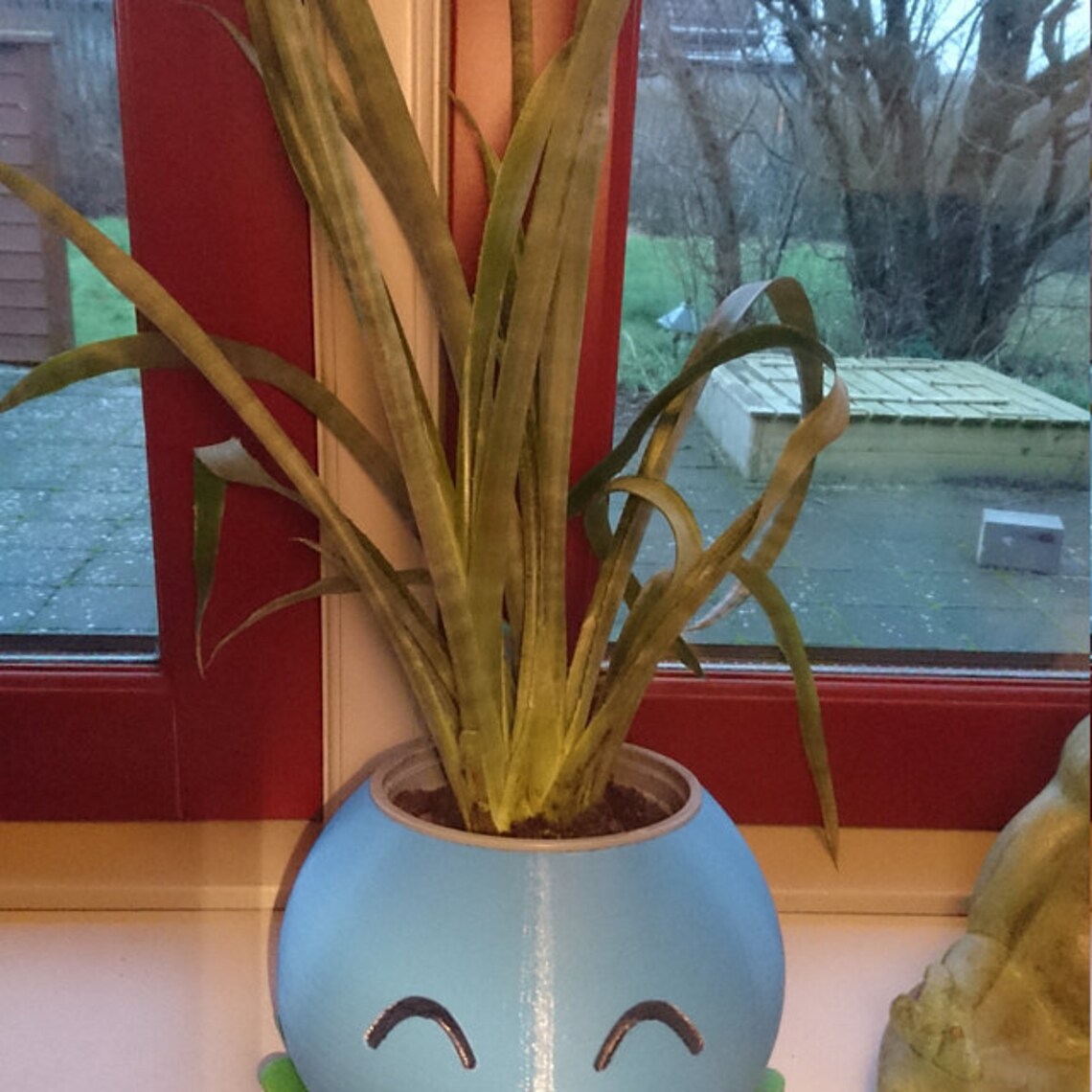 Pokemon Oddish Planter With Saucer 3D Printed Gift Idea 3D | Etsy