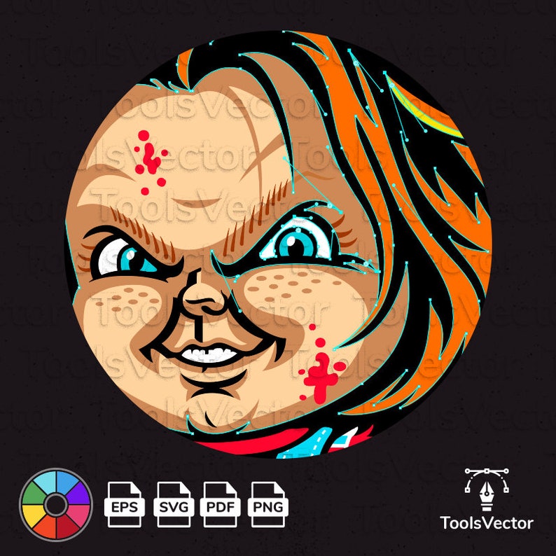 Chucky Svg Toy Story Svg Buddi Svg Chucky Vector Chucky - Etsy
