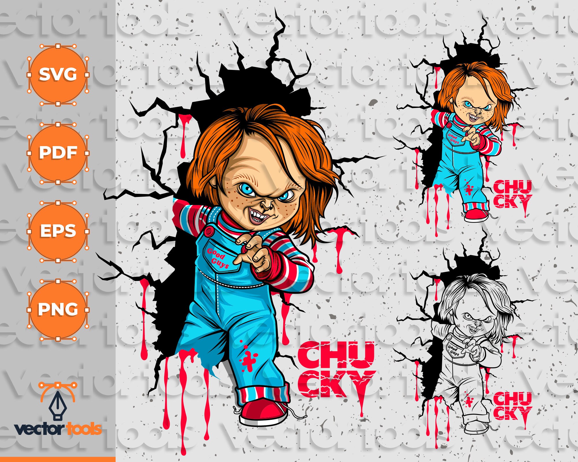 Chucky Svg Chucky Horror Movie Svg Halloween Svg Movie - Etsy