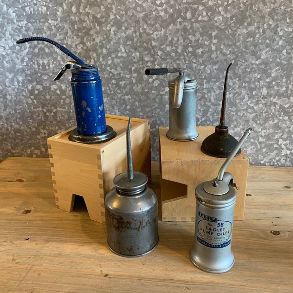 Antique Oil Cans - Etsy