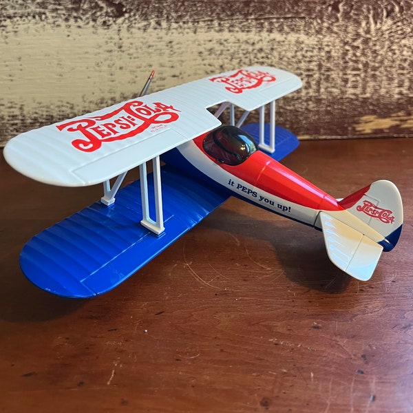 Pepsi Bi Plane - Etsy