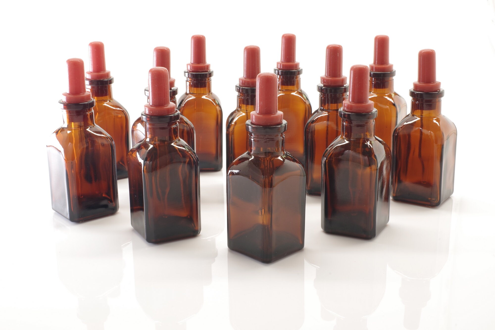Amber Barnes Square Dropper Bottles - 1 Oz / 30 Ml - Pack of 15 - Etsy