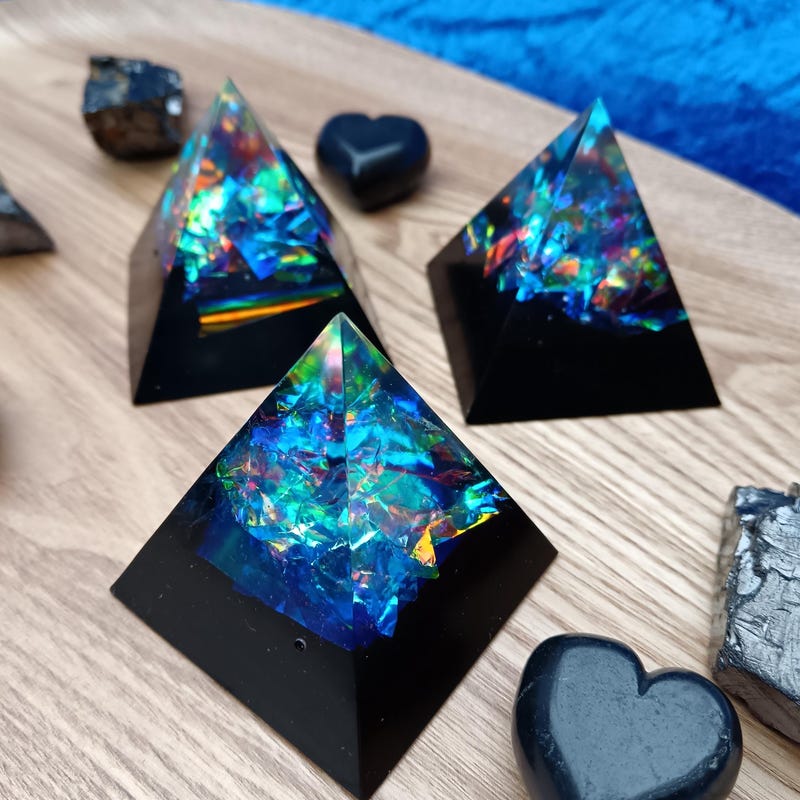 Emf Pyramid Necklace - Etsy UK