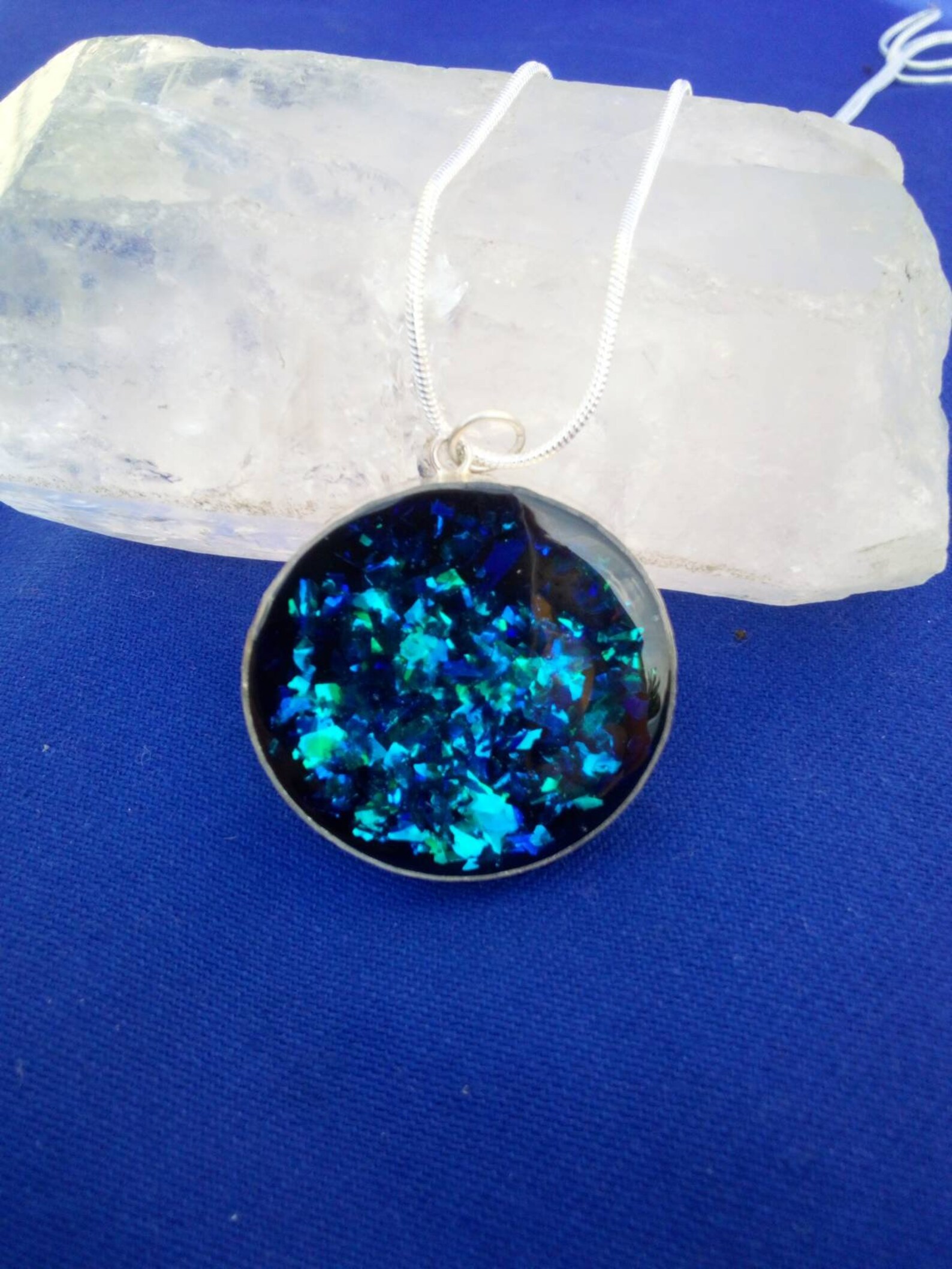 SHUNGITE PENDANT KIT With Stunning Design in a Sterling Silver - Etsy