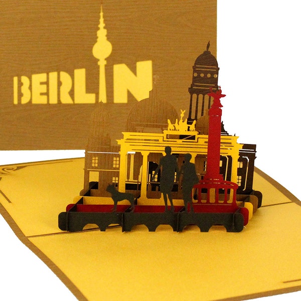 Pop up Map Berlin - Etsy