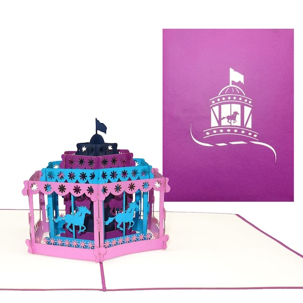 3d Carousel Svg - Etsy