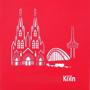 Card "cologne Cathedral" - 3D Pop up Card Cologne Souvenir, Travel ...