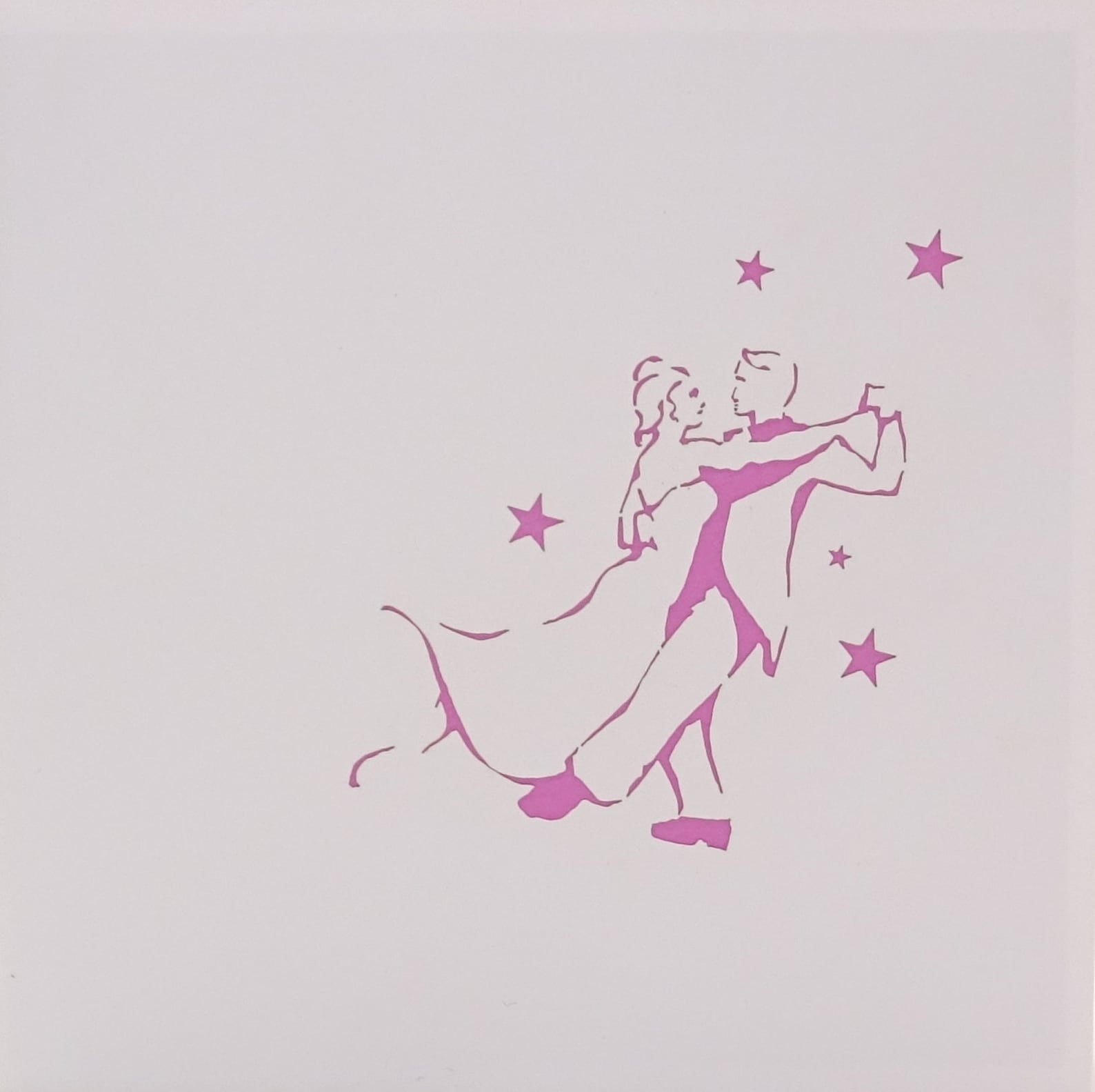 Pop-up Card “dancing Couple” – 3D Invitation & Voucher Dance, Dancing ...