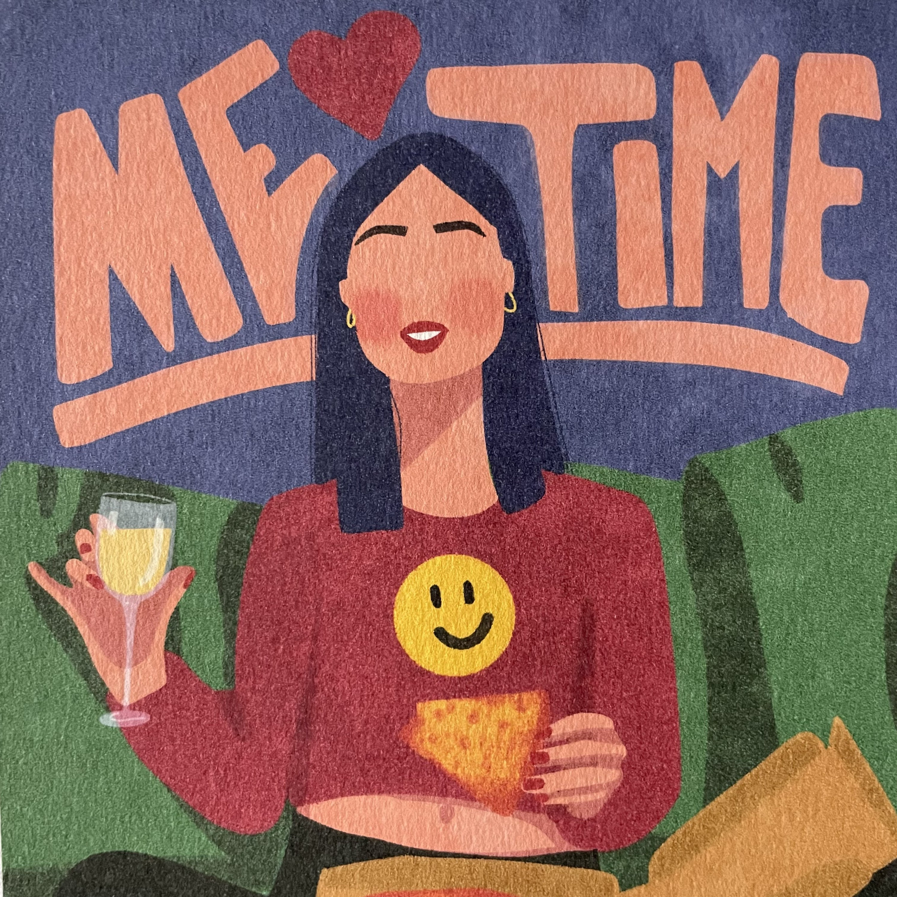 Art Print me Time Illustration by Raissa Oltmanns - Etsy