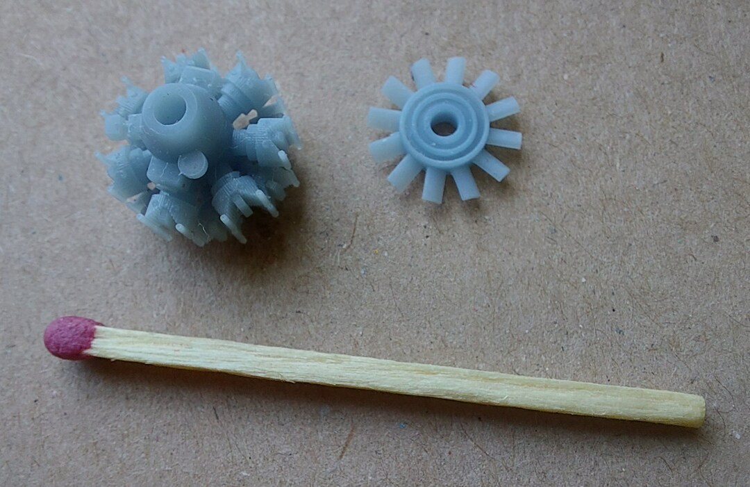 Printed 3d-model of the BMW 801 Engine Imitation in Scale 1/72 - Etsy