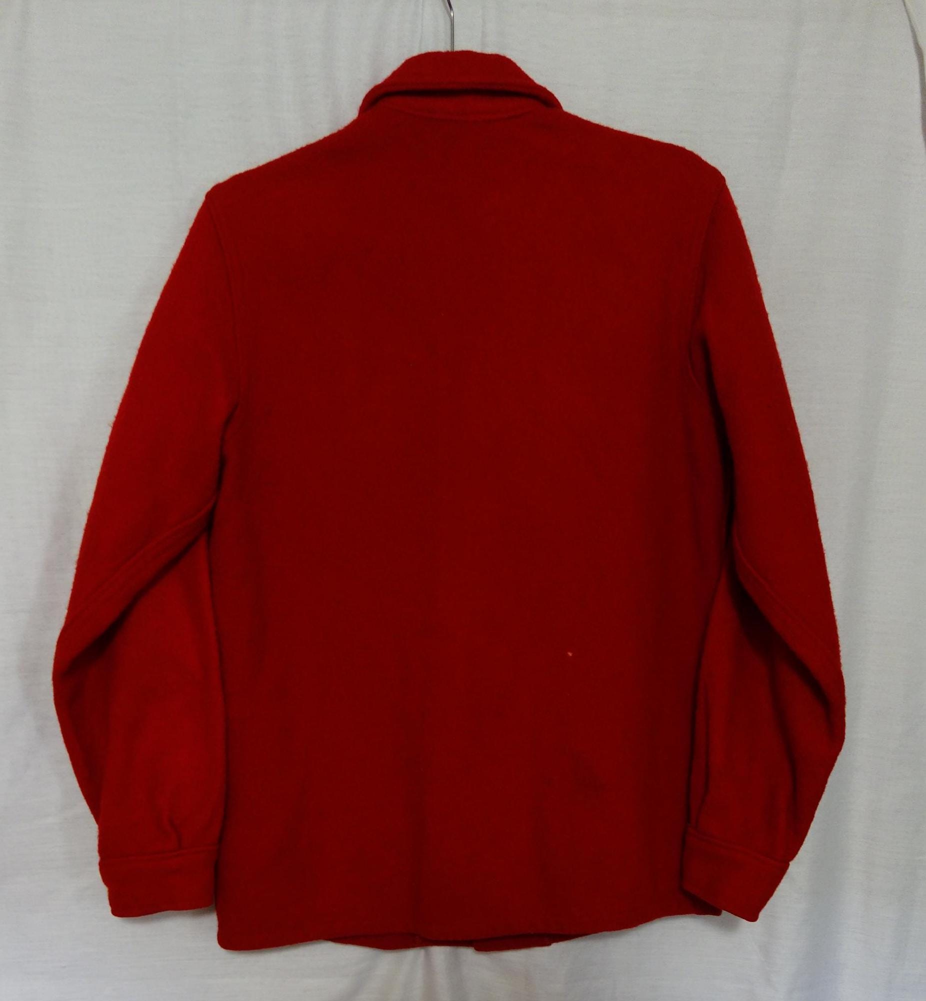 Vintage Red Wool Boy Scout Jacket & Beret - BSA Official Apparel - Etsy