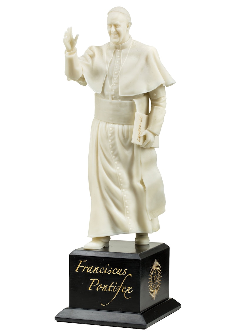 15" Tall Pope Francis Sculpture Gift - Etsy