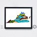 Tennessee State Map Modern Cross Stitch Pattern PDF, Landscape Counted ...