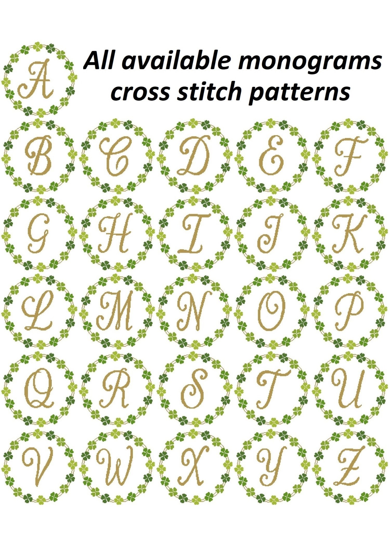 Letter R Modern Cross Stitch Pattern PDF Monogram Counted - Etsy