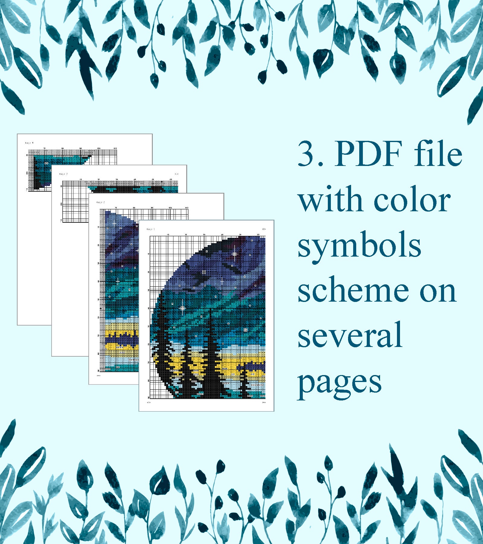 Alaska State Map Modern Cross Stitch Pattern PDF American - Etsy