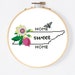 Tennessee State Modern Cross Stitch Pattern PDF, USA Map Counted Cross ...