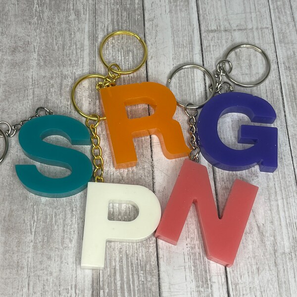 Resin Keychain - Etsy