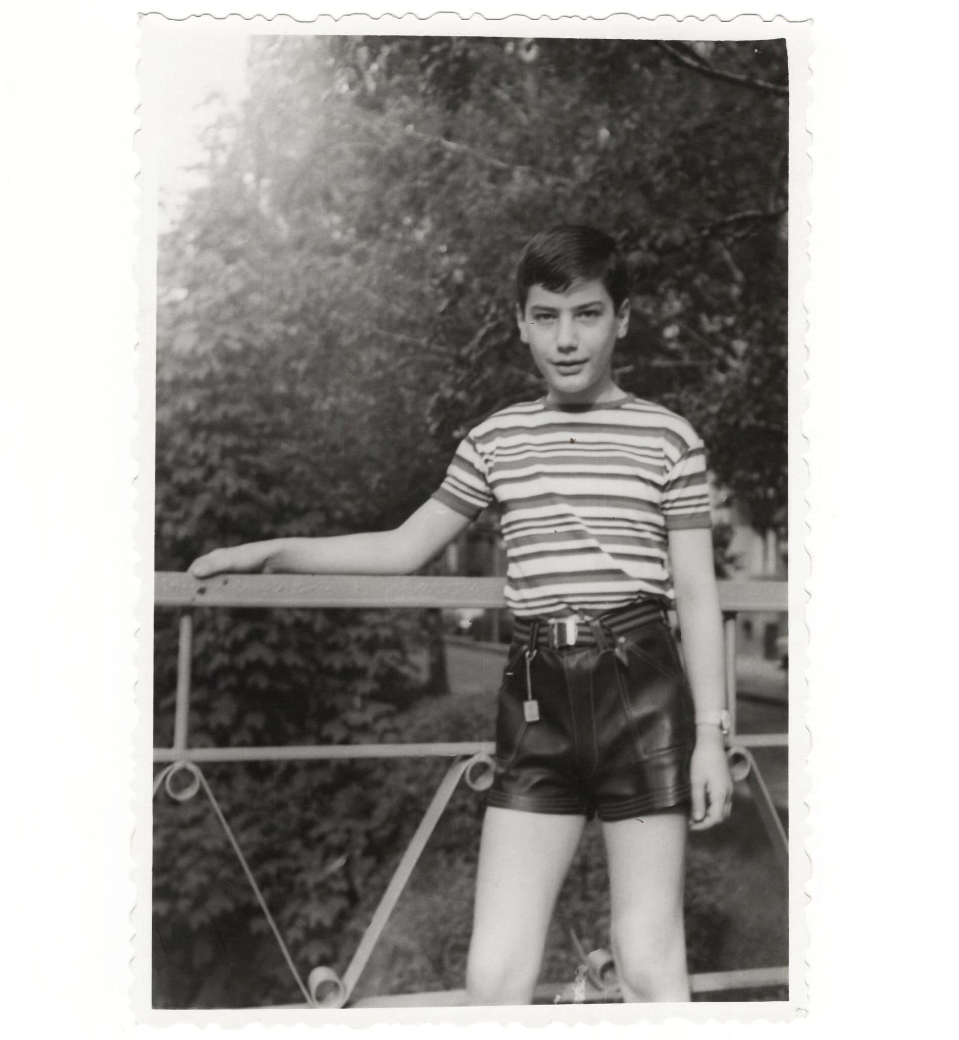 Teenage Boy Photo Handsome Skinny Boy Posing in LEDERHOSEN - Etsy