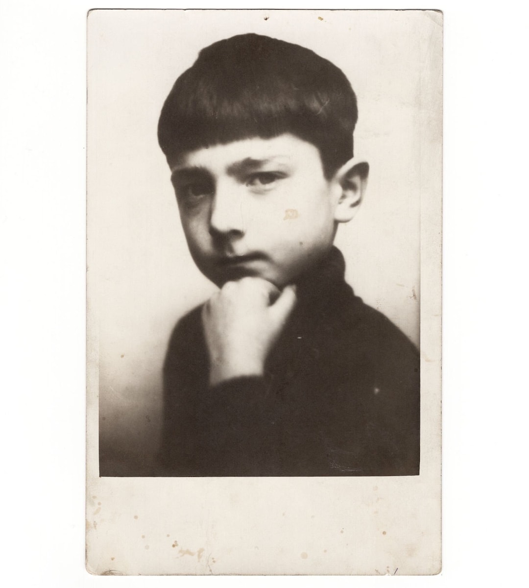 Little Ottoman Era Turkish Boy Photo, 1920's Vintage Boy Portrait ...