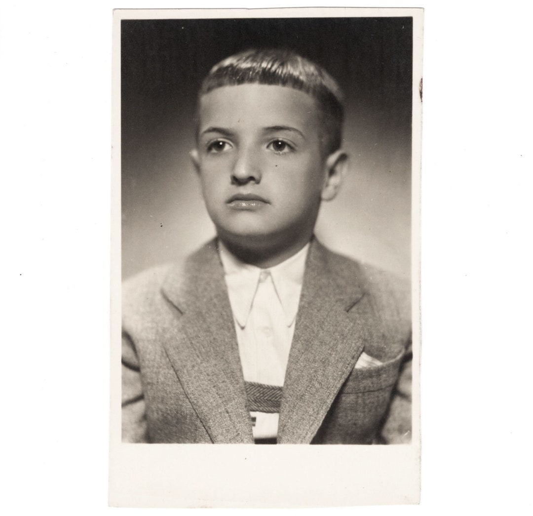 Vintage Boy Photo, Belgian Teenage Boy, Belgium Europe Fashionable ...