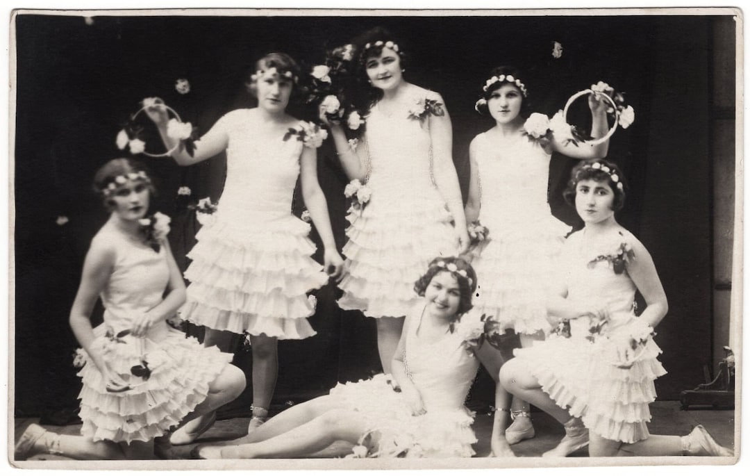 1930's FLAPPER GIRLS Night Club Cabaret Dancer Erotique - Etsy