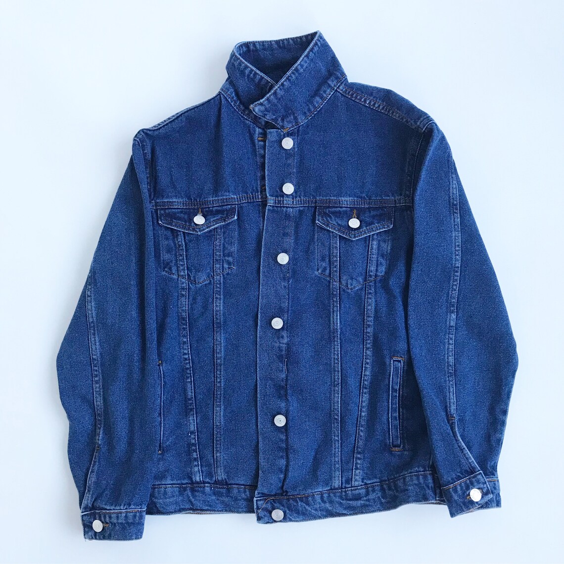 Hand-painted Cherry Blossom Denim Jacket: Hanami Sakura Art - Etsy