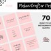 Maker/crafter Instagram Posts 70 Ready to Post Instagram - Etsy