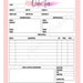 Craft Show Order Form Printable Instant Download Digital File Craft ...