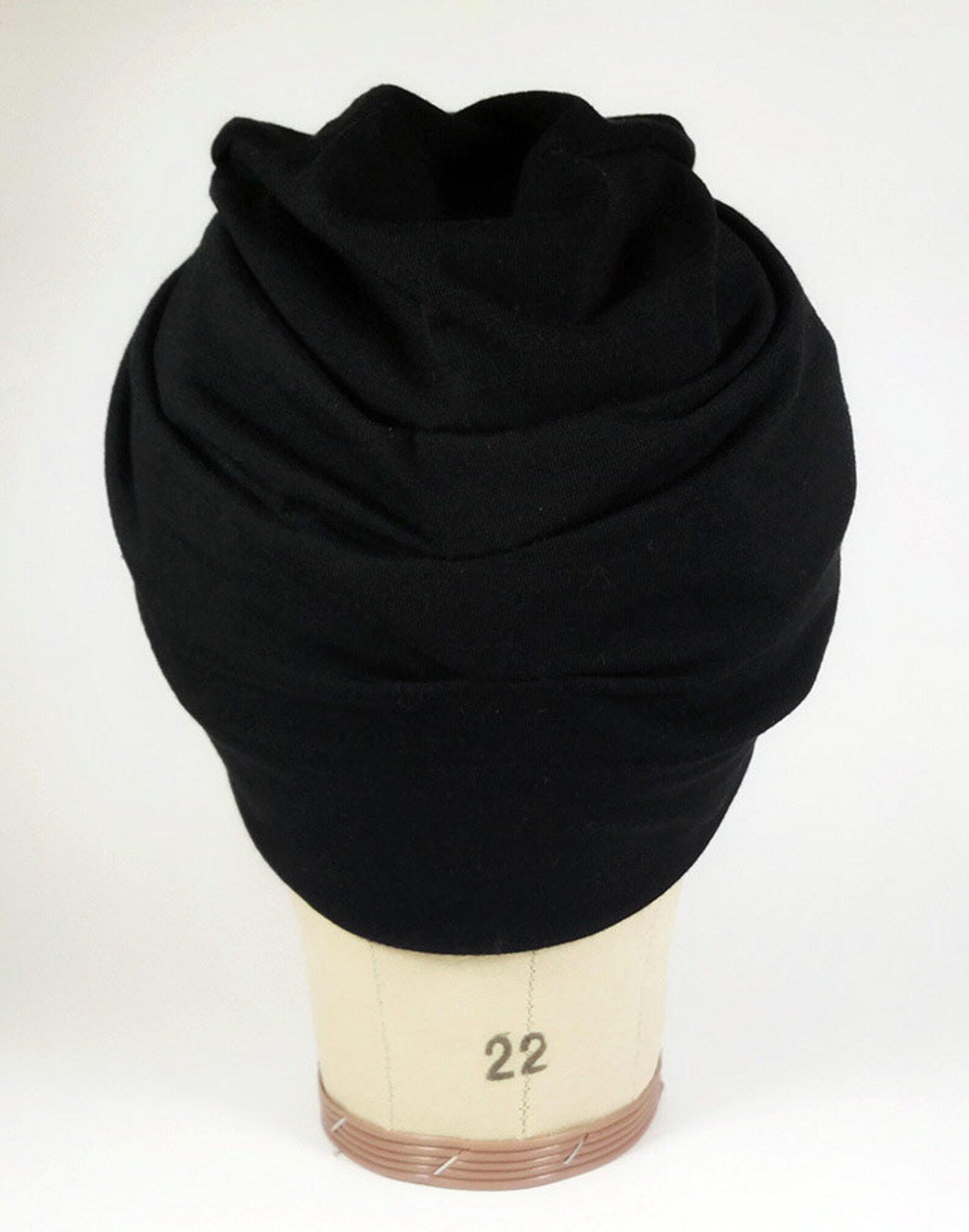 Black turban women red turban vintage style turban 40s 20s | Etsy