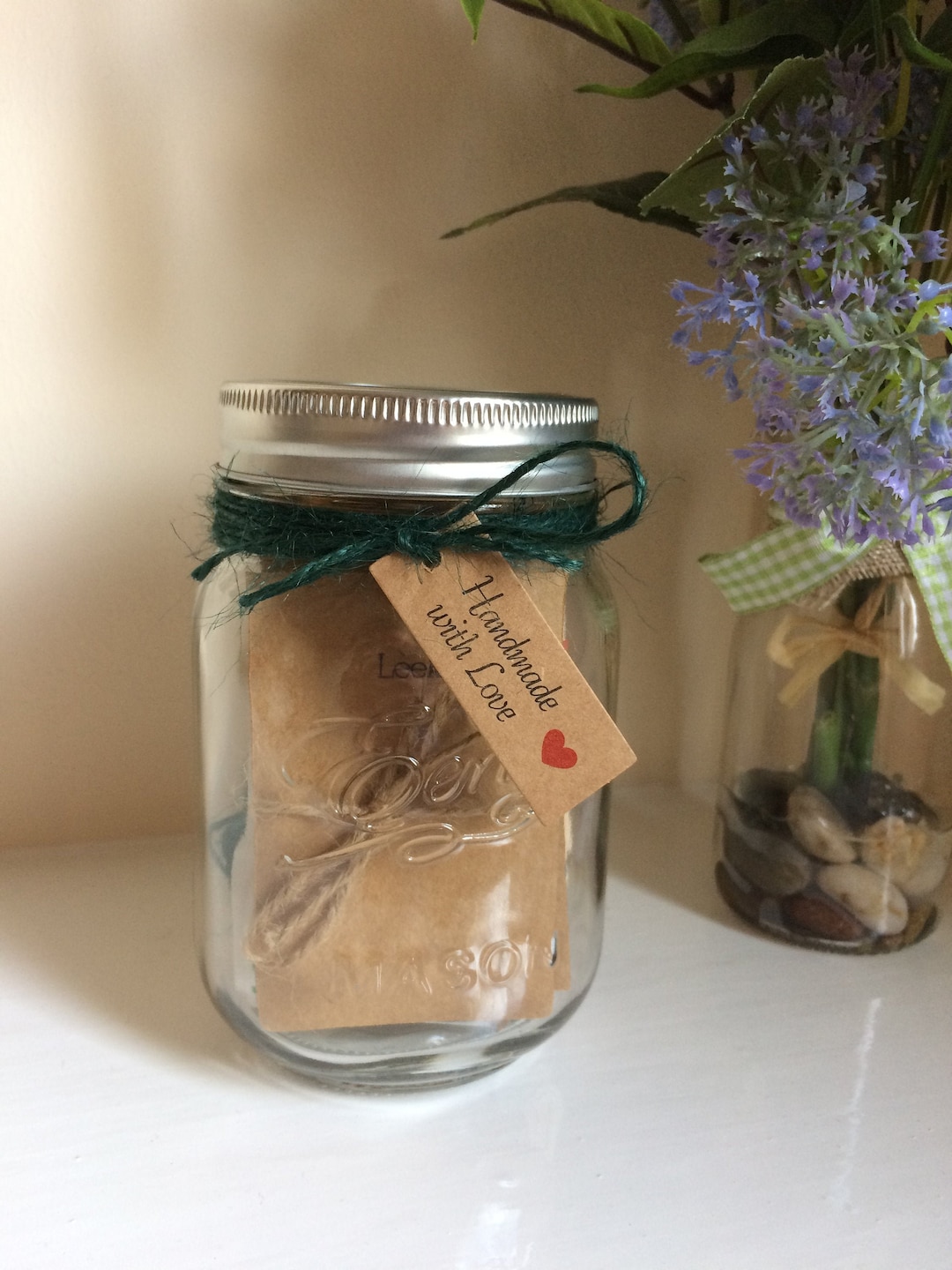 The 'garden Jar' Mini Garden Gift Set Mason Jar Filled With Garden Love ...
