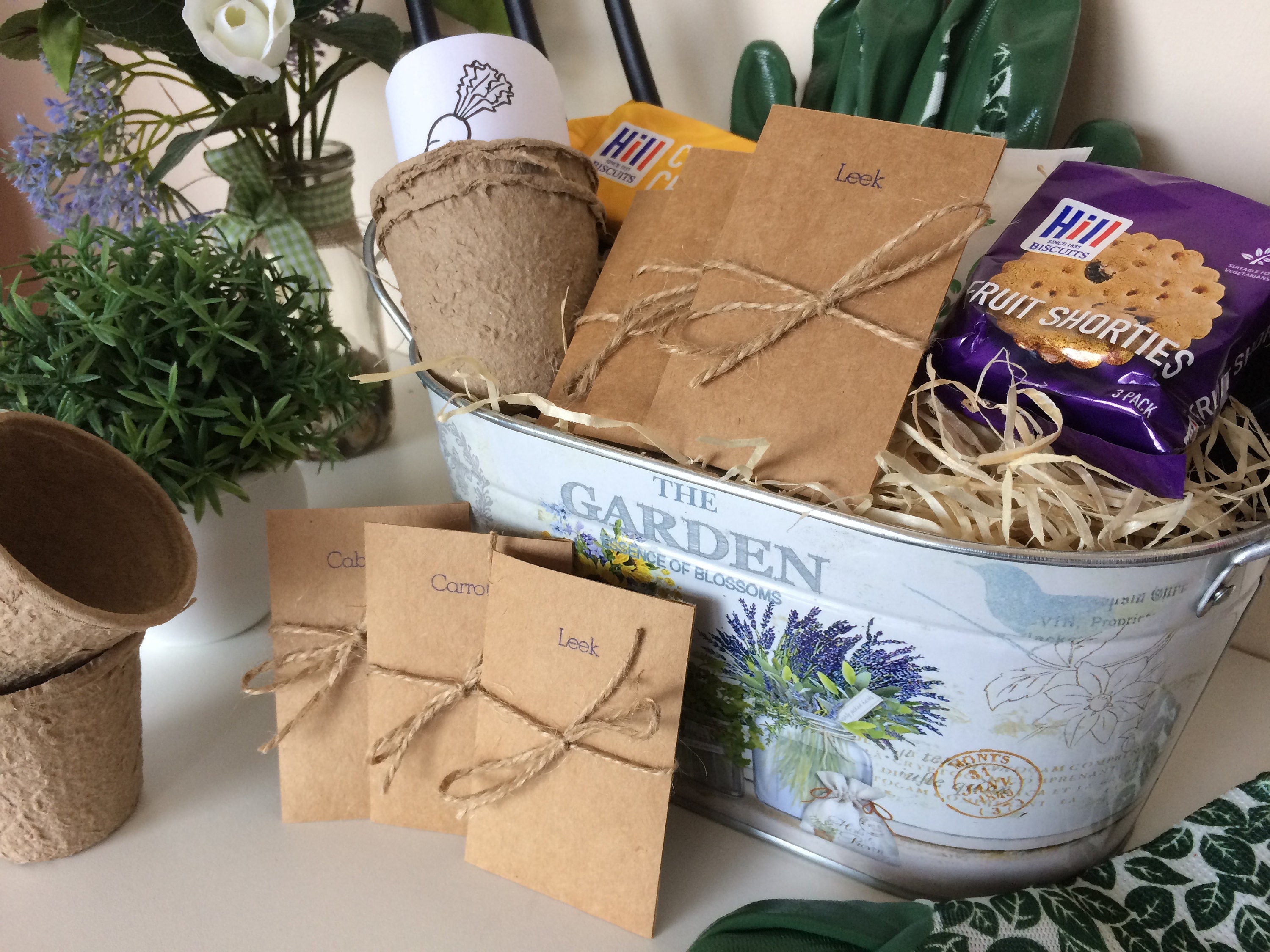 Gardening Hamper 'grow Your Own' Garden Hamper - Etsy UK