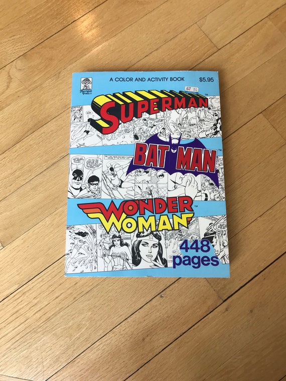 Classic Wonder Woman Coloring Page